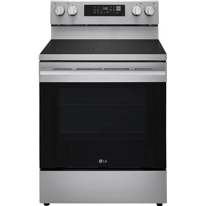 LG 30-inch Smart Electric Range with Air Fry LREN6323YE