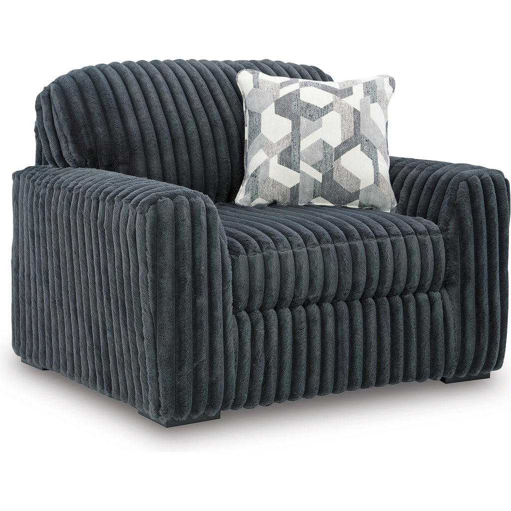 Signature Design by Ashley Midnight-Madness 9810523 Chair and a Half