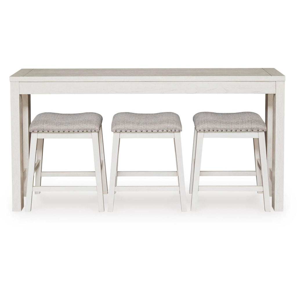 Signature Design by Ashley Robbinsdale 4 pc Counter Height Dinette D64