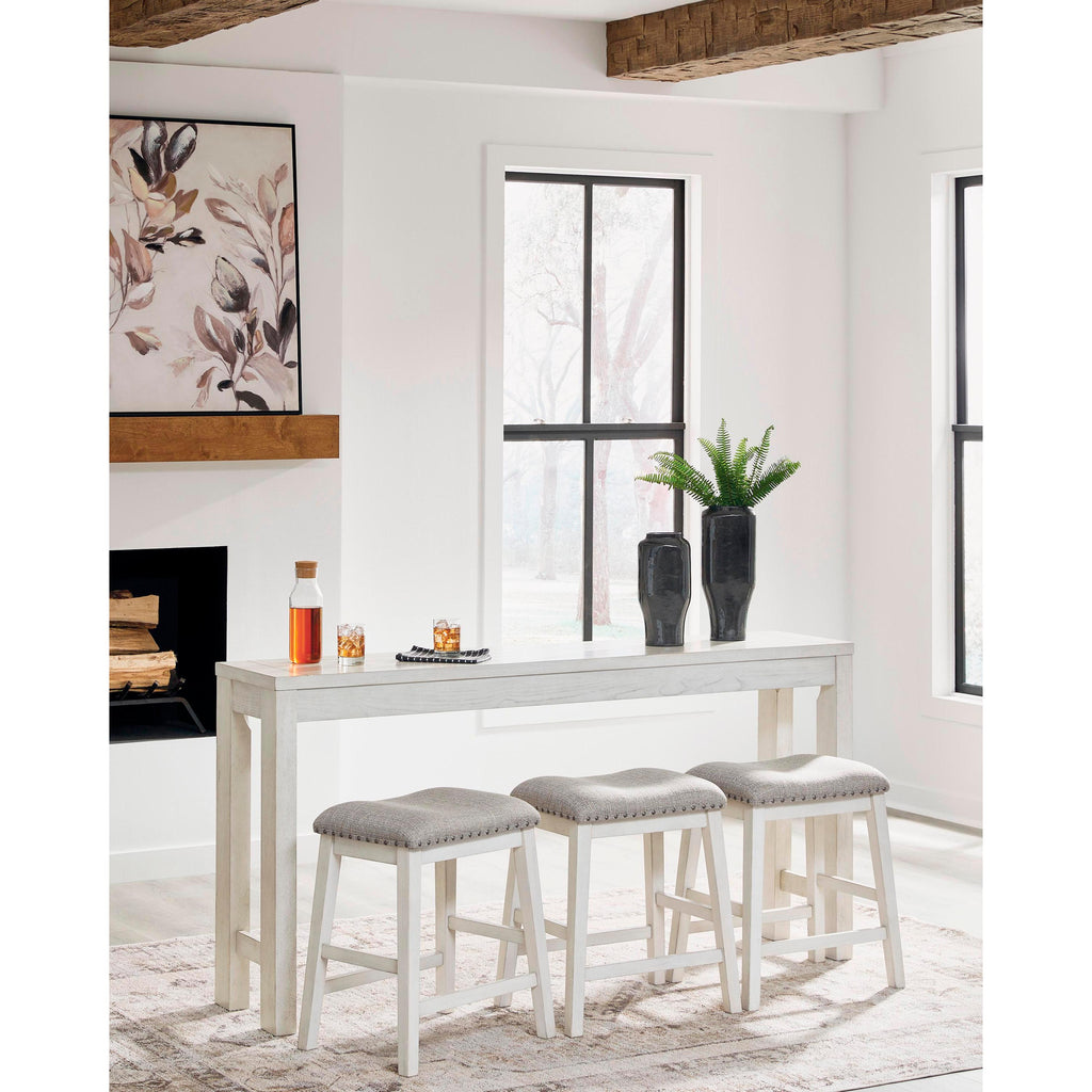 Signature Design by Ashley Robbinsdale 4 pc Counter Height Dinette D64